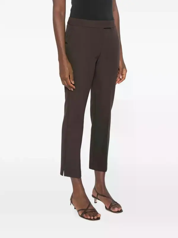 Imperial Pressed Crease Side Slit Trousers