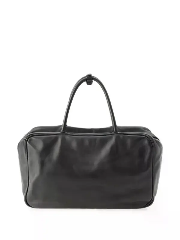 Miu Miu 2010-2026 Large Soft Calf Softy Beau Top Handle Bag Satchel - Black