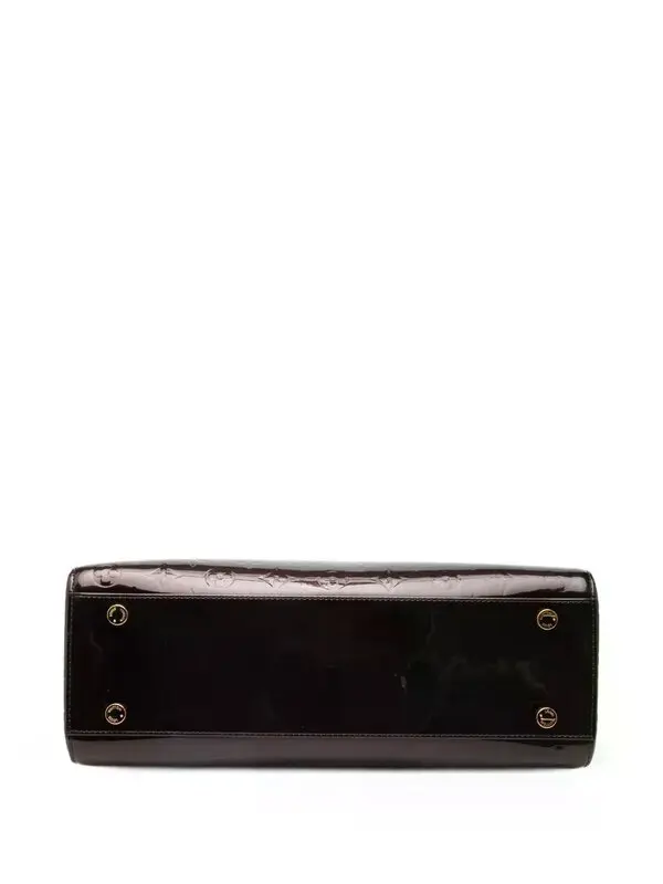 LOUIS VUITTON 2011 Monogram Vernis Brea Gm Satchel