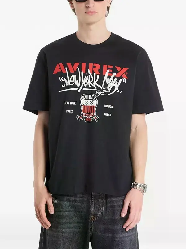 AVIREX Logo-print T-shirt