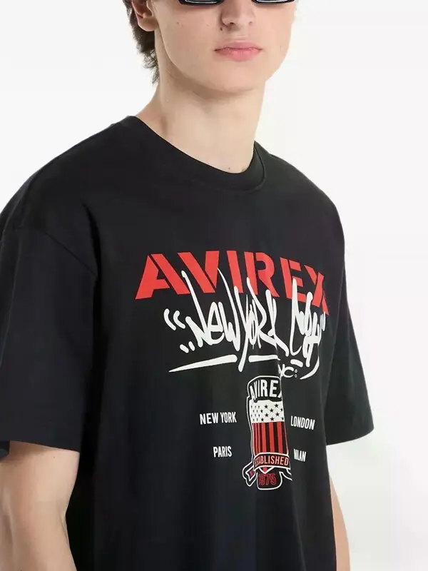 AVIREX Logo-print T-shirt