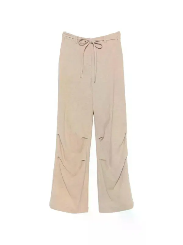 LE SULLY STUDIO Pleated Drawstring-fastening Trousers