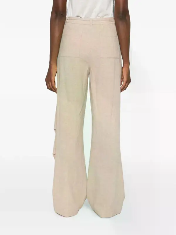 LE SULLY STUDIO Pleated Drawstring-fastening Trousers