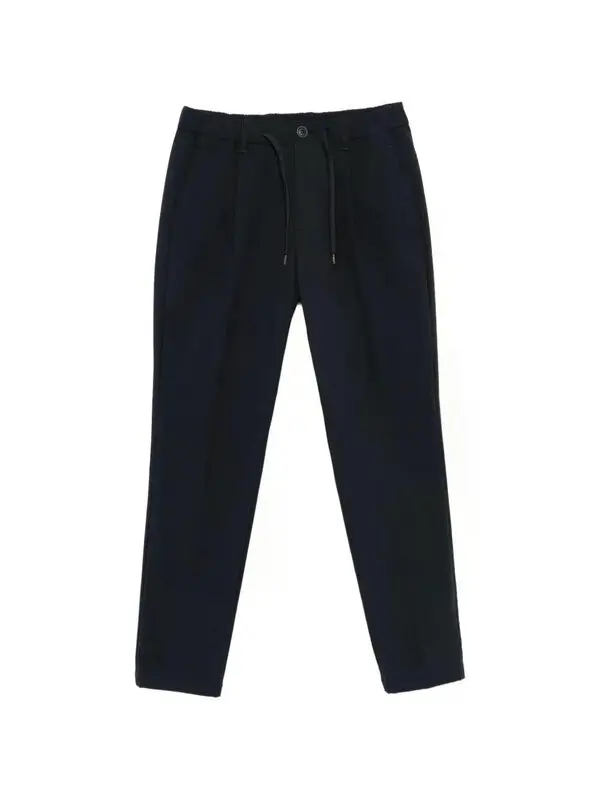 Herno Drawstring-waist Pleated Tailored Trousers