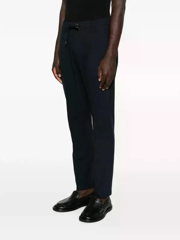 Herno Drawstring-waist Pleated Tailored Trousers