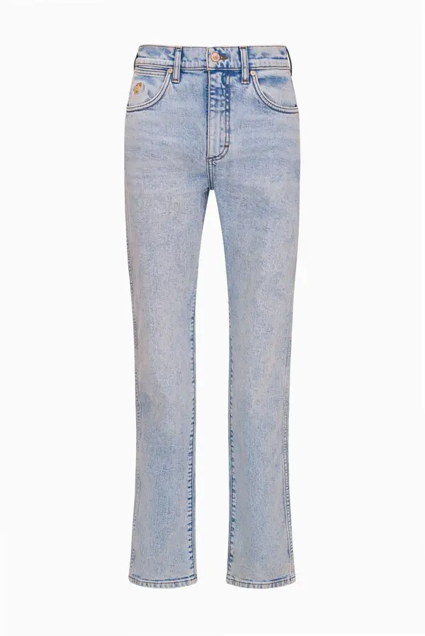 LoveShackFancy Wrangler X Cowboy Cut Jeans - Light Wash