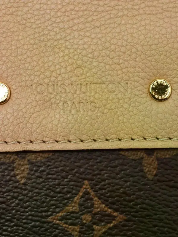 LOUIS VUITTON 2015 Pallas Chain Monogram Shoulder Bag