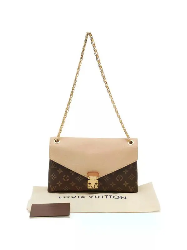 LOUIS VUITTON Pallas Chain Monogram Shoulder Bag