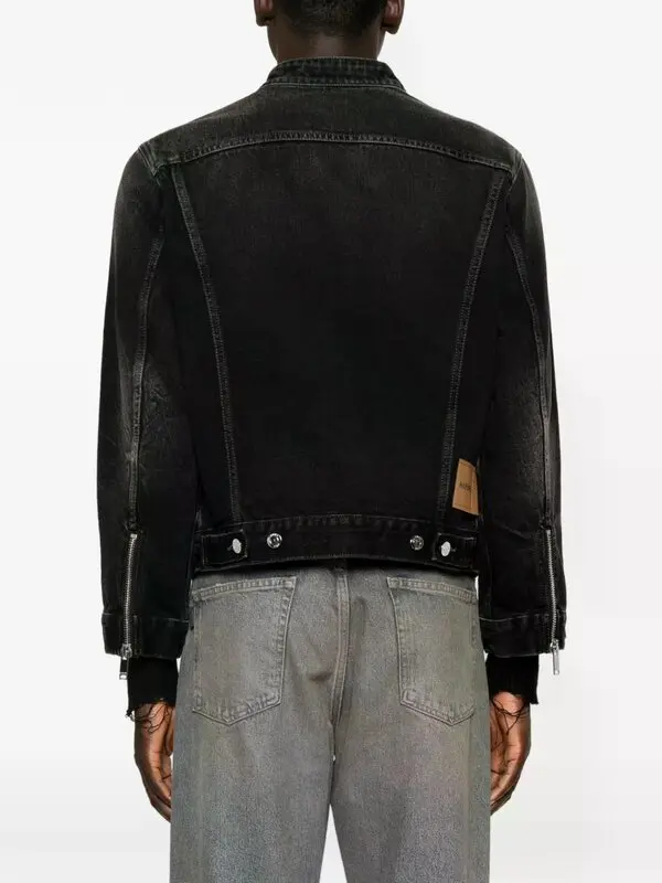 HAIKURE Zip-up Denim Jacket