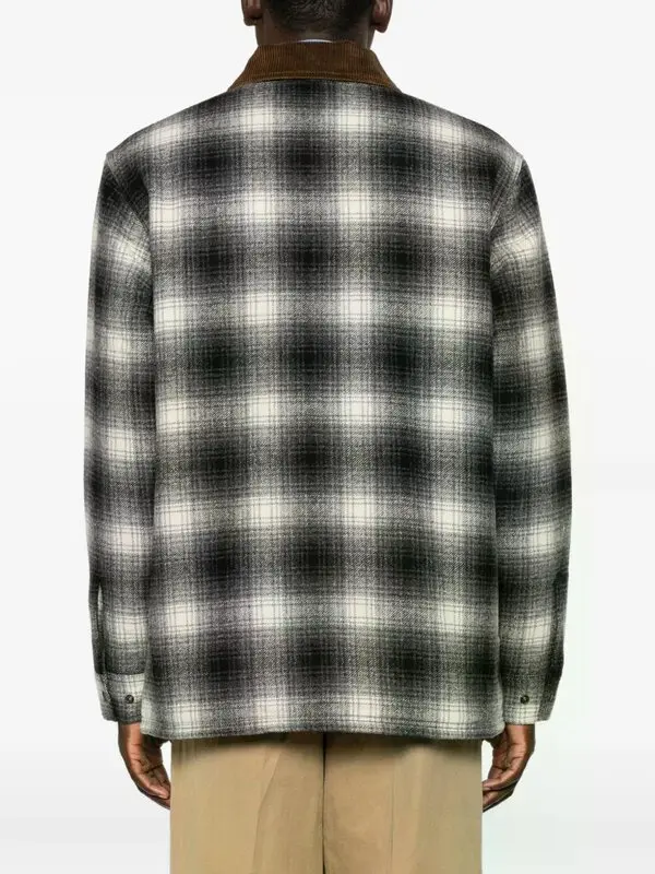 Filson Check-pattern Corduroy-collar Jacket