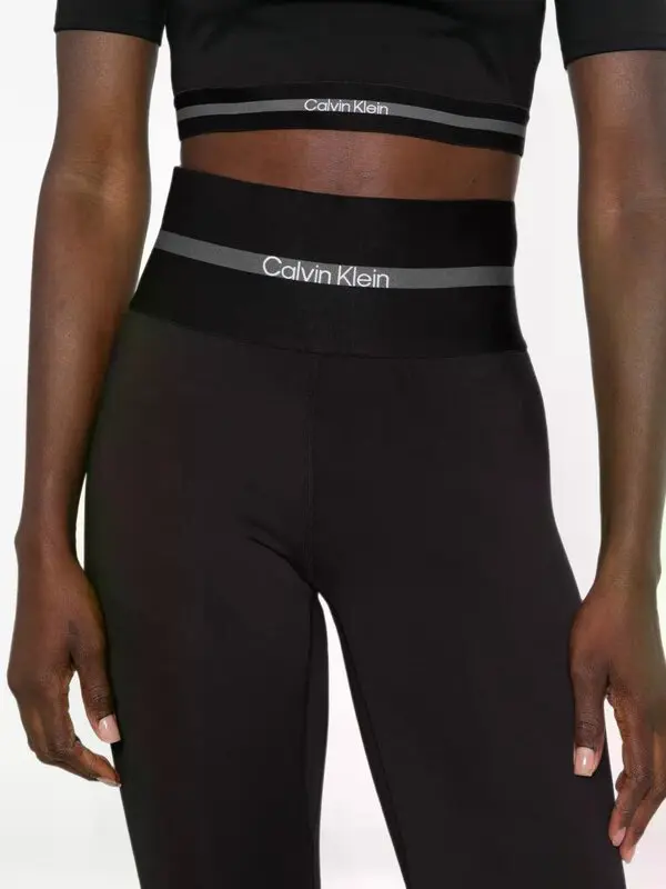 Calvin Klein Logo-waistband Leggings