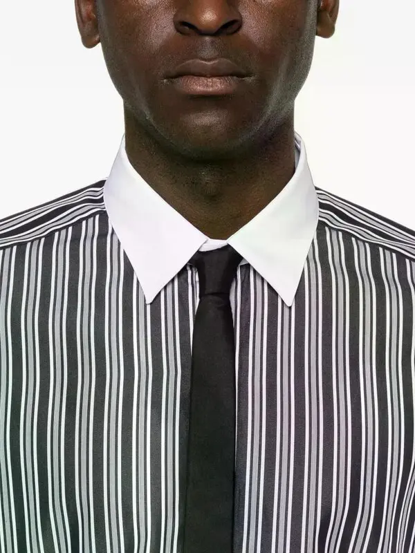 TOM FORD Long-sleeve Striped Shirt