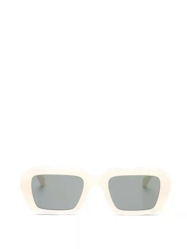 Mykita Nima Rectangle-frame Sunglasses - Neutrals