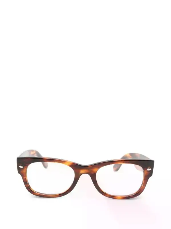 Ray-ban Mega Wayfarer Ll Eyeglasses - Brown