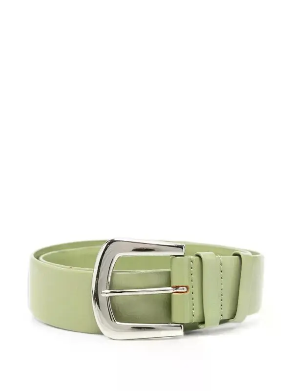 Comme Des Garçons Buckle-fastening Belt - Green