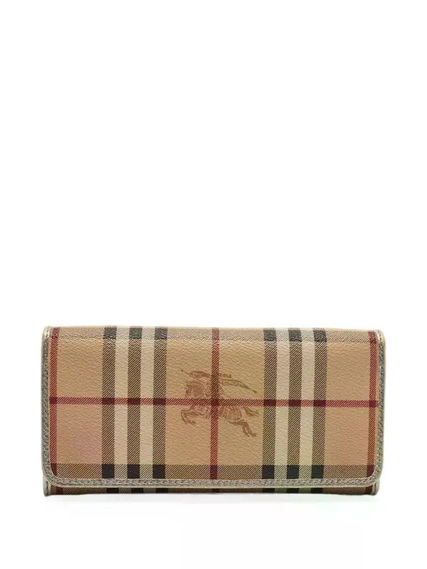 Burberry Winsley Haymarket Foldover-top Wallet