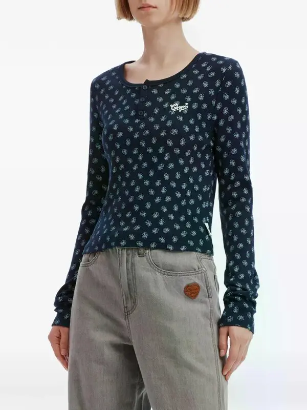CHOCOOLATE All-over-print Long-sleeve T-shirt
