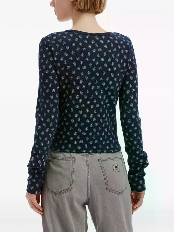CHOCOOLATE All-over-print Long-sleeve T-shirt
