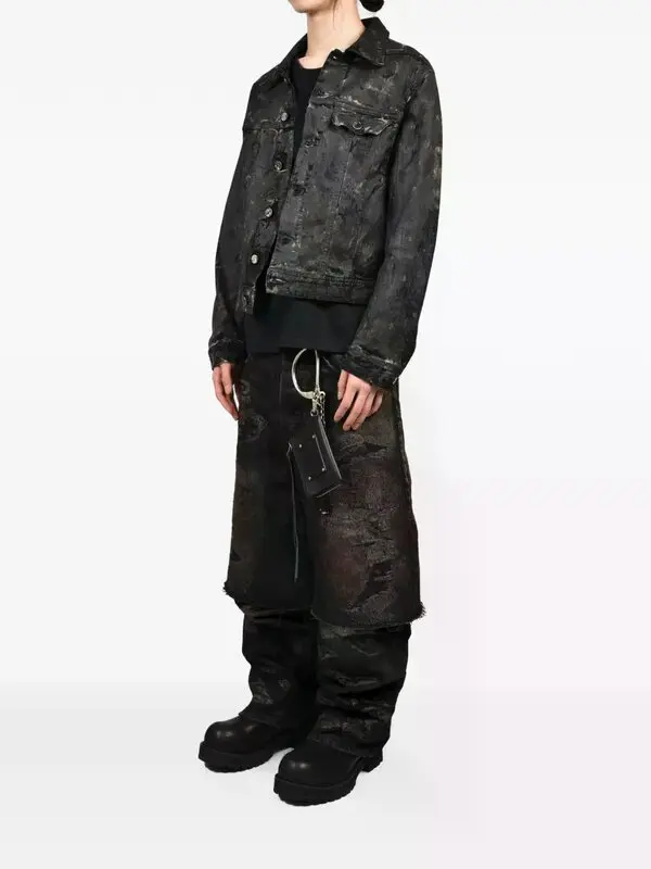 FILTH Distressed Layered Shorts