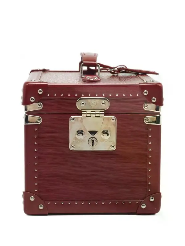 LOUIS VUITTON Boite Flacons Epi-leather Trunk Case - Red