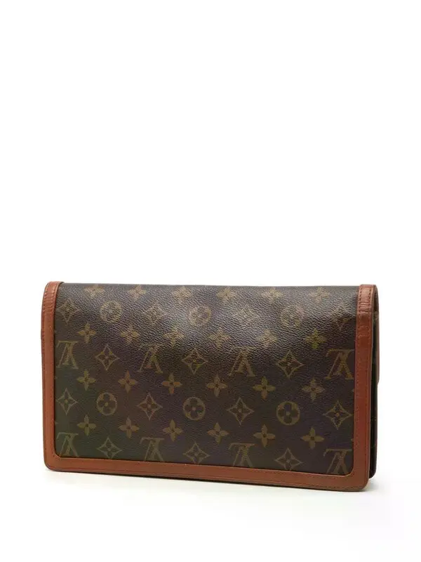 LOUIS VUITTON 1996 Monogram Pochette Dame Gm Clutch Bag