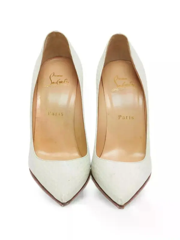 CHRISTIAN LOUBOUTIN So Kate Python-embossed Stiletto Pumps