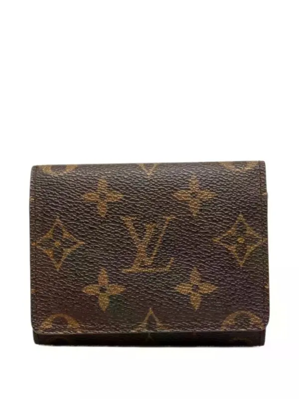 LOUIS VUITTON 2003 Monogram Envelope Business Card Holder