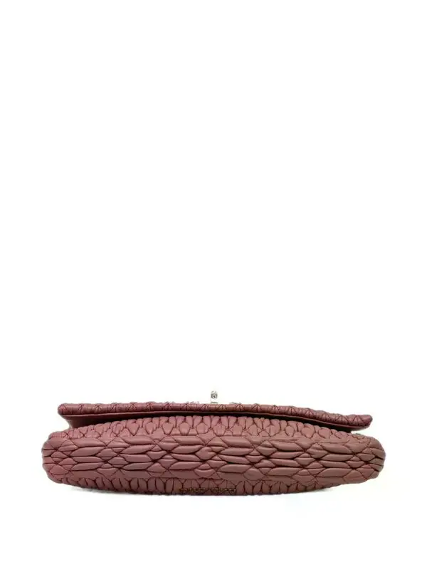 Miu Miu 2010-2026 Matelasse Nappa Crystal Chain Satchel