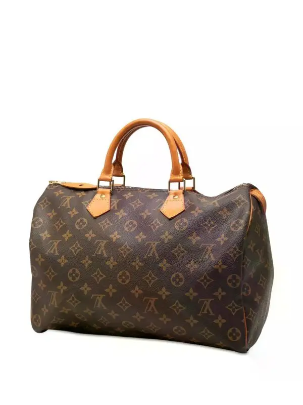 LOUIS VUITTON Monogram Speedy 35 Boston Bag