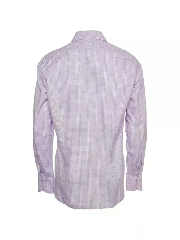 TOM FORD Plaid Long-sleeve Shirt