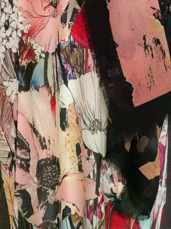 D'ANIELLO Animal-print Scarf