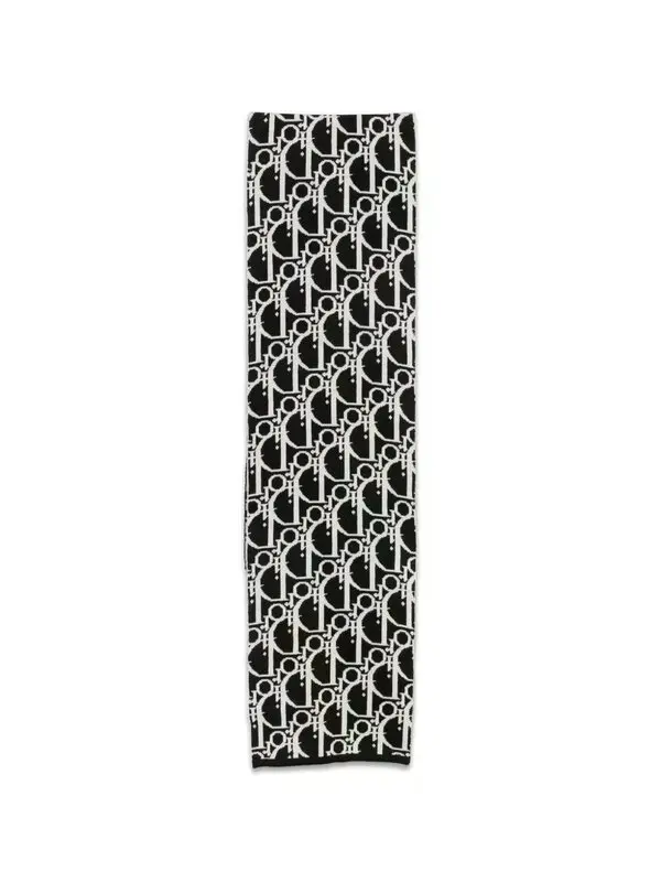 Dior 2010s Monogram-pattern Scarf