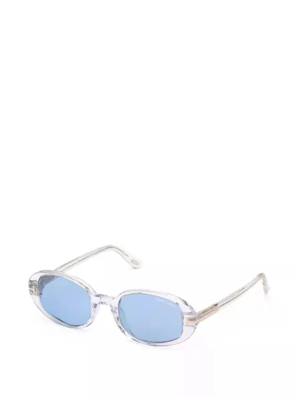 TOM FORD Iggy Oval-frame Sunglasses