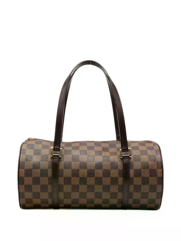 LOUIS VUITTON 2004 Damier Ebene Papillon 30 Handbag