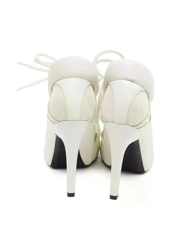 LOUIS VUITTON Streamline Lace-up Pumps