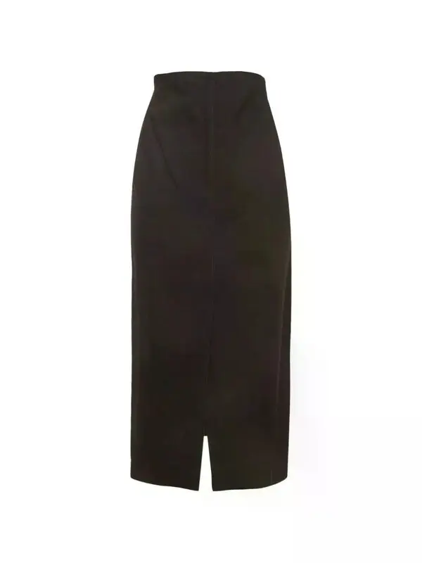 Gucci Midi Skirt With Horsebit Detail