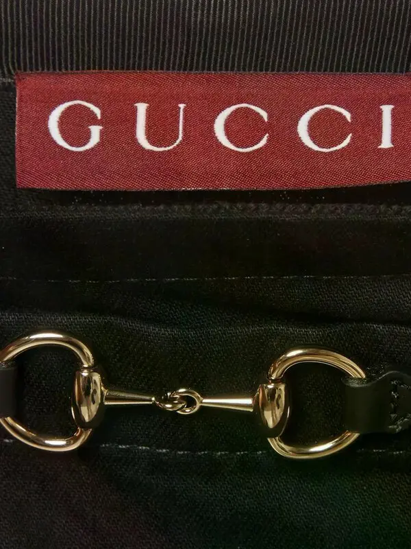 Gucci Midi Skirt With Horsebit Detail