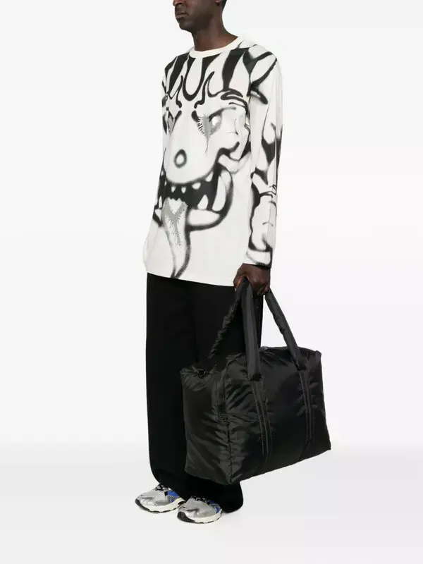 Y3 Padded-strap Tote Bag