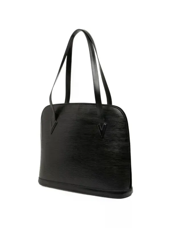 LOUIS VUITTON Epi Lussac Shoulder Bag - Black