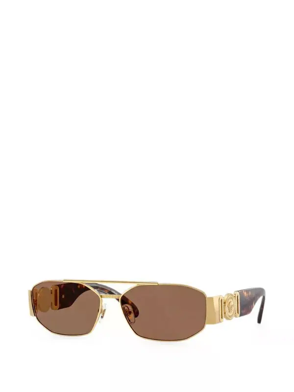 Versace Medusa Geometric-frame Sunglasses