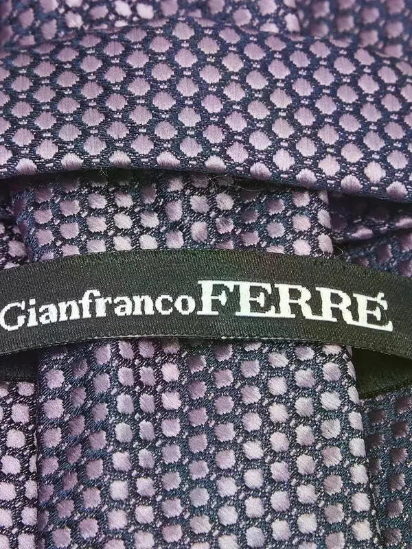 Gianfranco Ferre Geometric-patterned Tie