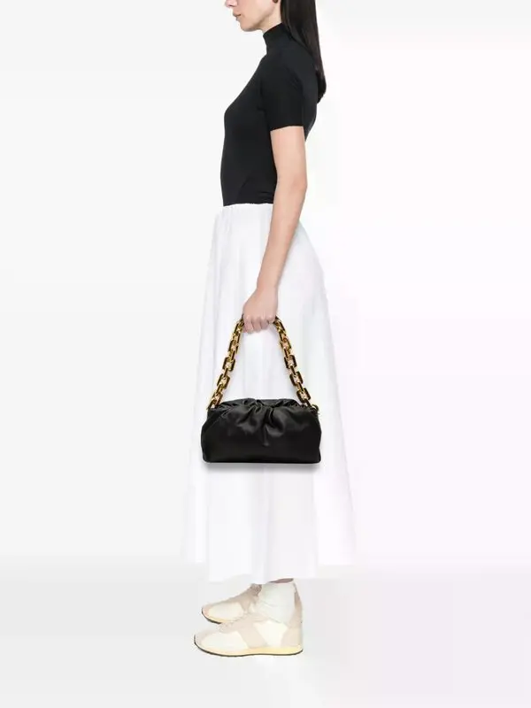 Bottega Veneta 2012-2026 Lambskin Chain Pouch Shoulder Bag