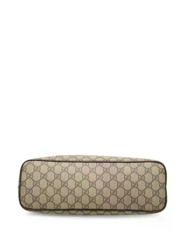 Gucci Small Gg Supreme Convertible Tote Satchel
