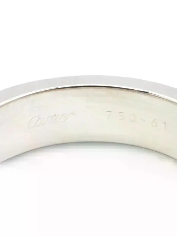 Cartier 18k White Gold Diamond Love Ring