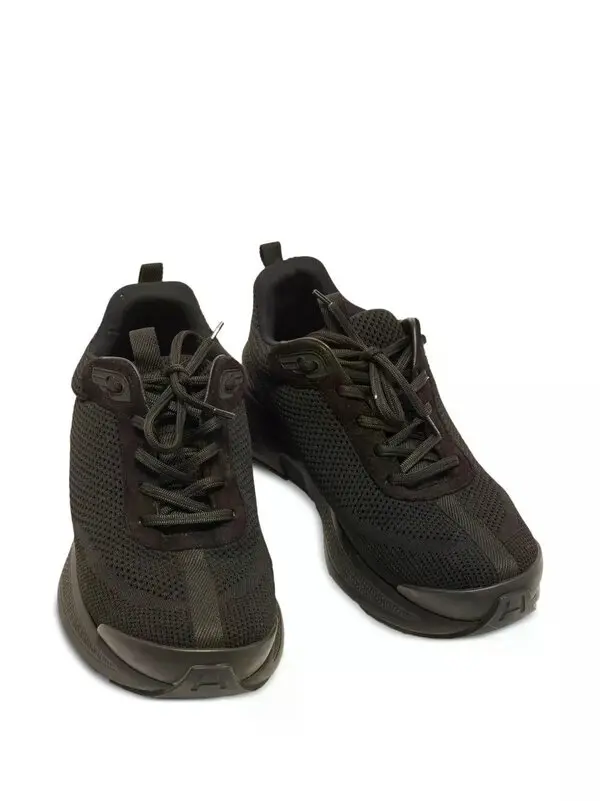 Hermès Paneled Lace-up Sneakers