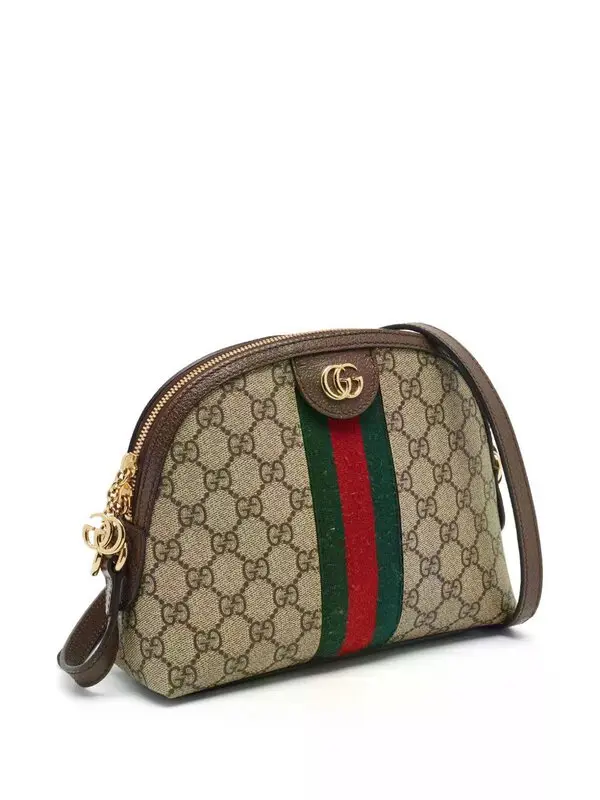 Gucci Ophidia Gg Supreme Shoulder Bag - Neutrals