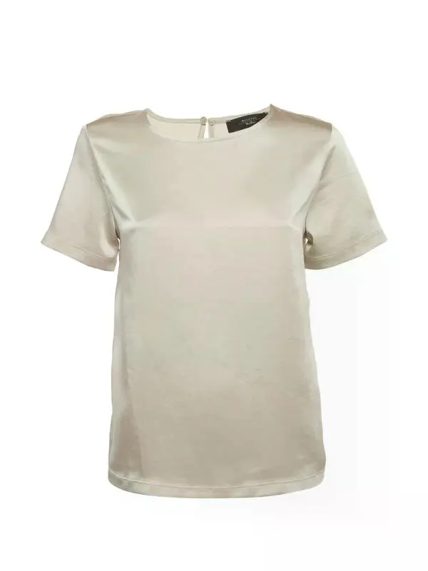 Max Mara Satin Finish Blouse