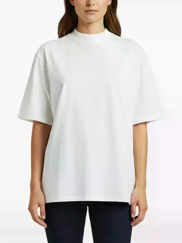 Attico Killie Mock-neck T-shirt - White