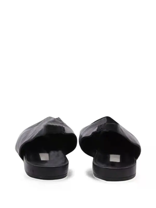 JIL SANDER Square-toe Slingback Ballet Flats