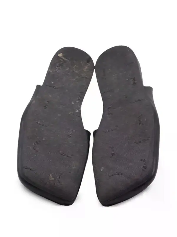 JIL SANDER Square-toe Slingback Ballet Flats